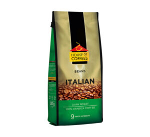 House Of Coffees Coffee Beans Italian Blend (250g) - Seamens Online ...